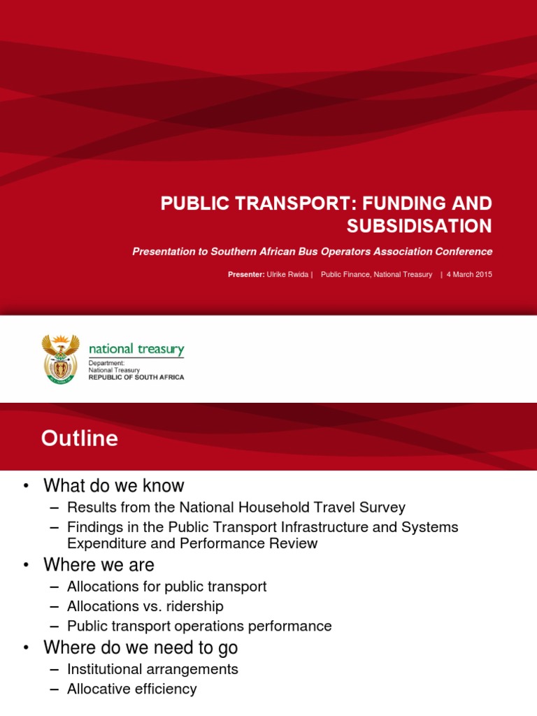 Public Transport Funding Insights | PDF | Public Transport | Commuting