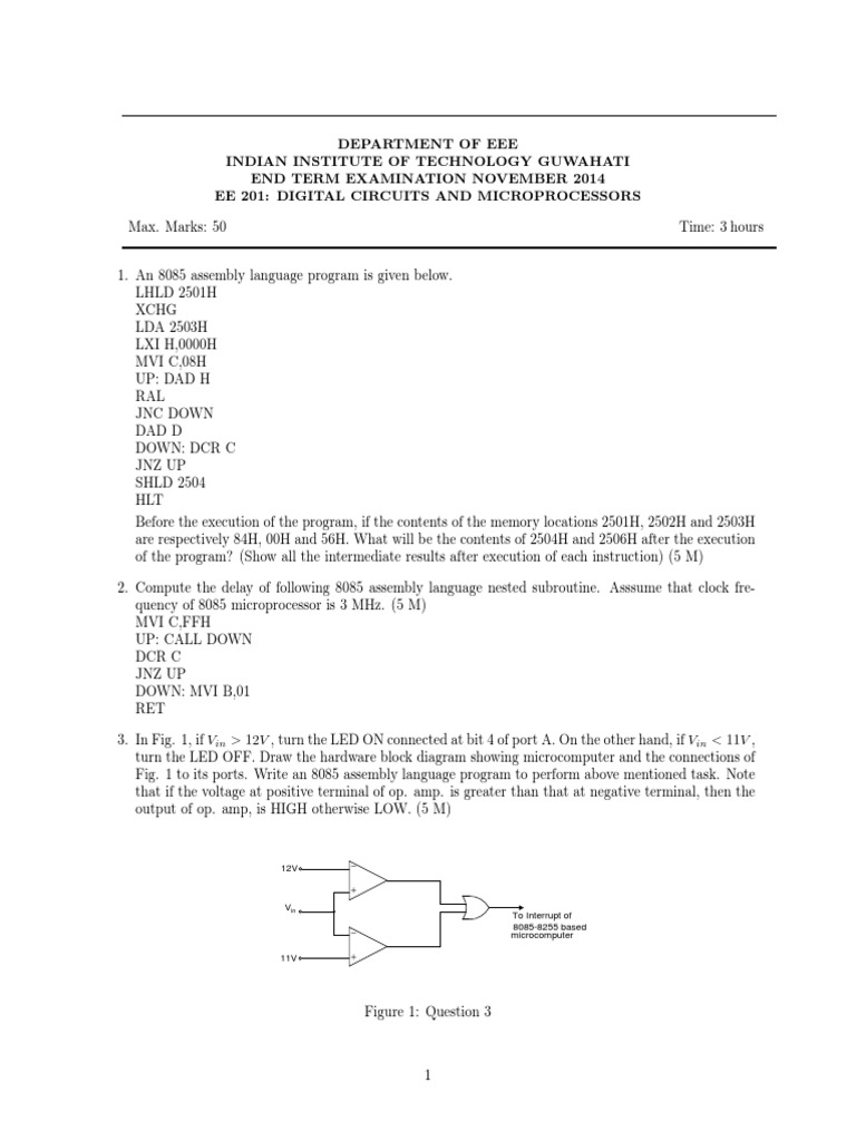 EE 201 - End - 14 | PDF | Root Mean Square | Office Equipment