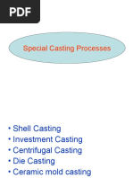 Special Casting Processes | PDF | Casting (Metalworking) | Crafts