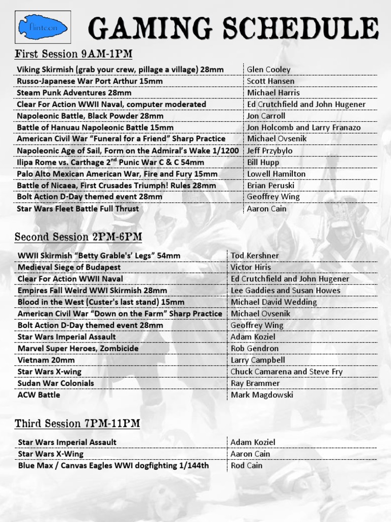 Flint Con 2017 | PDF