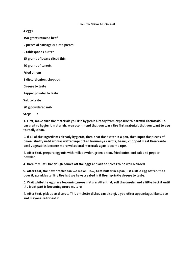 Tugas Bahasa Inggris Nuri (Pertemuan 13) | PDF | Sausage | Food And Drink Preparation