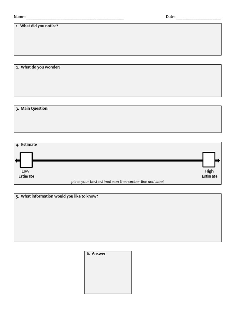 3 Act Recording Sheet1 | PDF