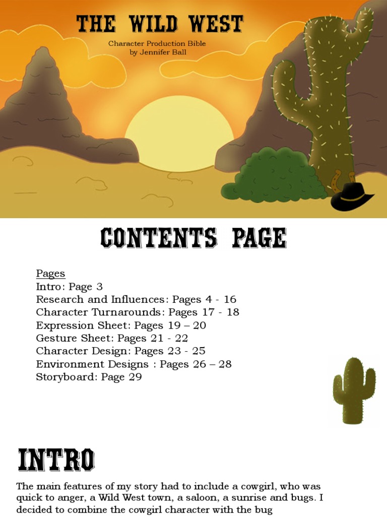 Character Production Bible PDF | PDF