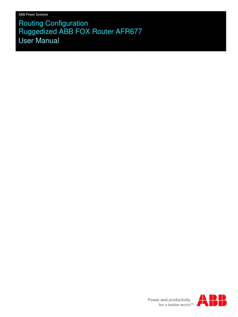 Manual Router AFR677 | PDF | Ip Address | Osi Model