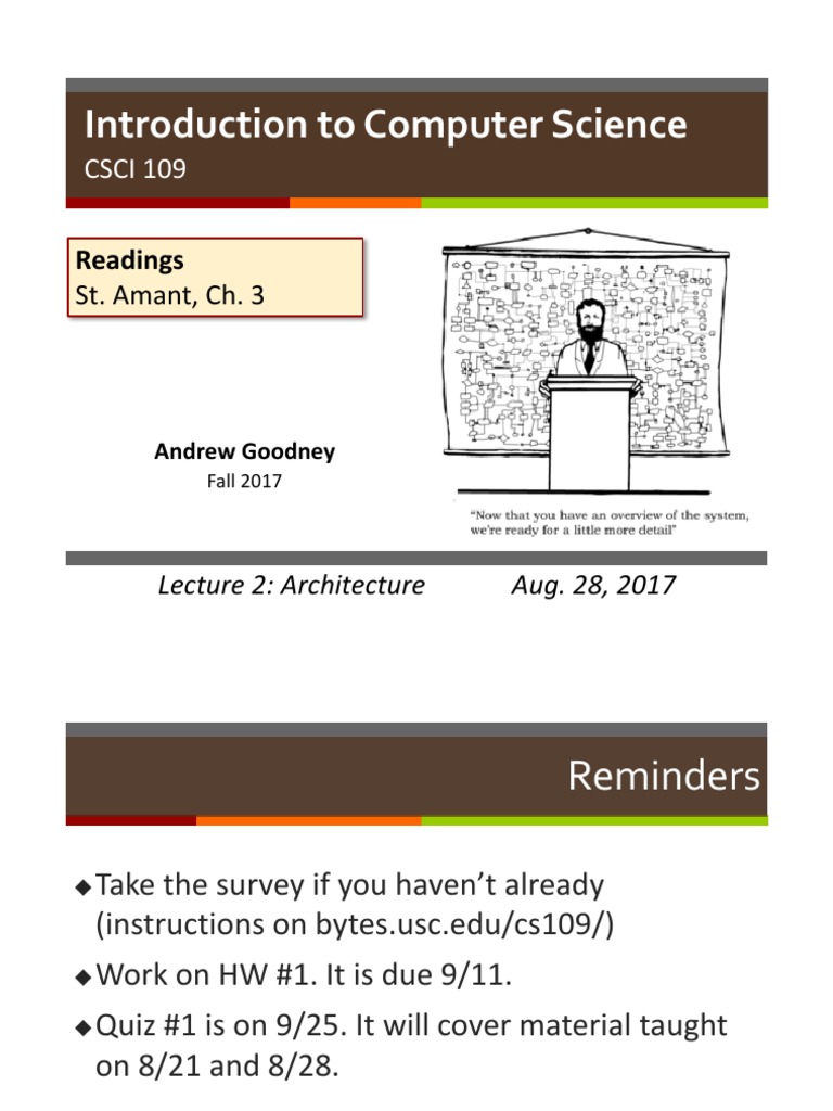 Introduction To Computer Science-1 | PDF | Computer Data Storage ...