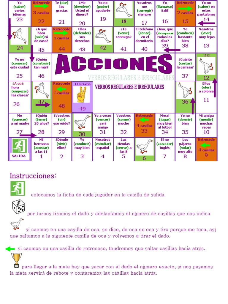 Un juego de mesa basado en el idioma español | PDF | Ocio | Ajedrez