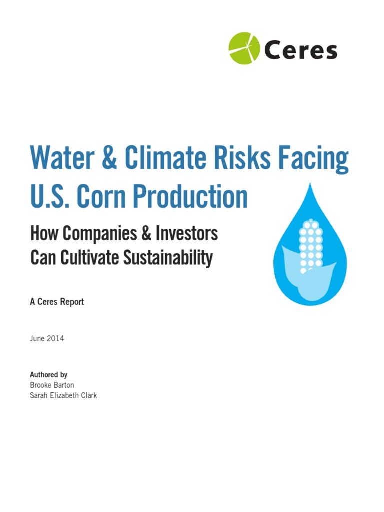 Ceres Corn PDF | PDF | Water Resources | Dead Zone (Ecology)