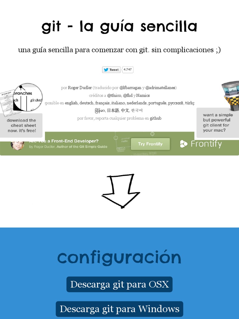 Git - La Guía Sencilla | PDF | Programación de computadoras | Herramientas de programación