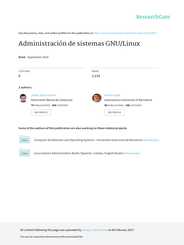 AdminGNULinux Es2 | PDF | Software libre | Contenido libre