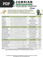 Fox Farm Nutrient Schedule Guide | PDF