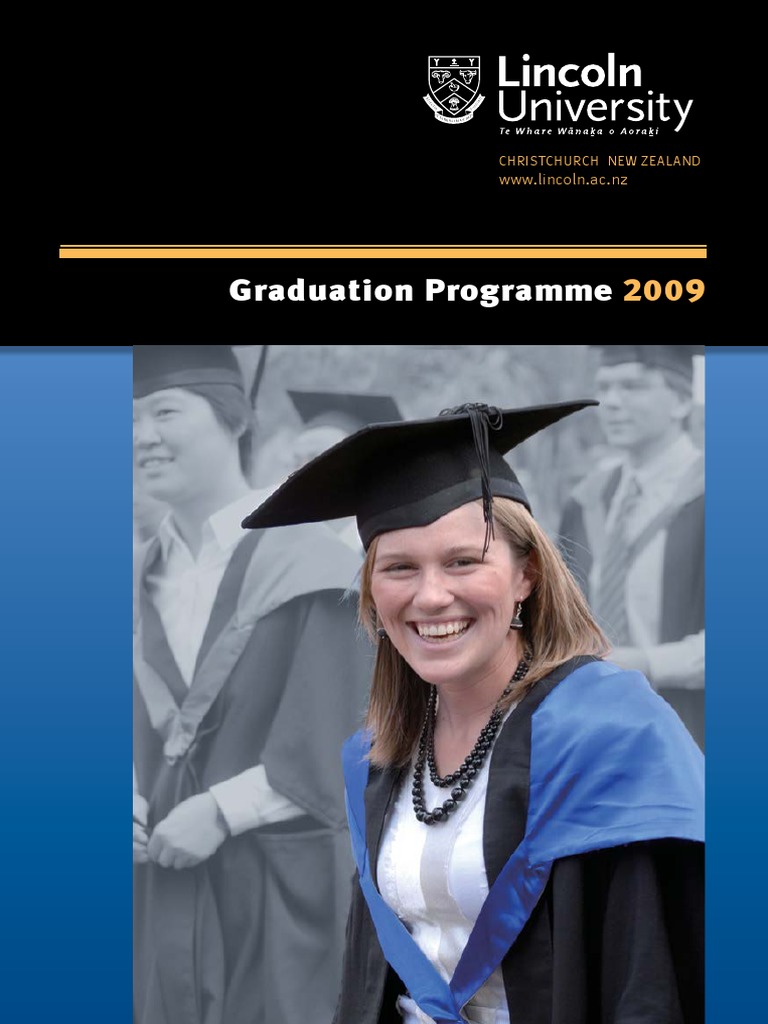 2009 Graduation Programme PDF | PDF | Bachelor Of Science | Academic Degree