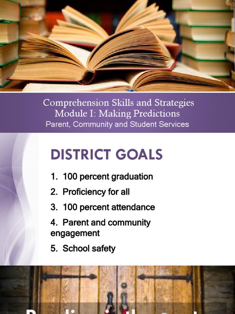 Making Predictions Presentation | PDF | Reading Comprehension | Reading ...