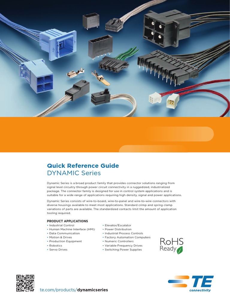 DYNAMIC Series: Quick Reference Guide | PDF | Electrical Connector ...