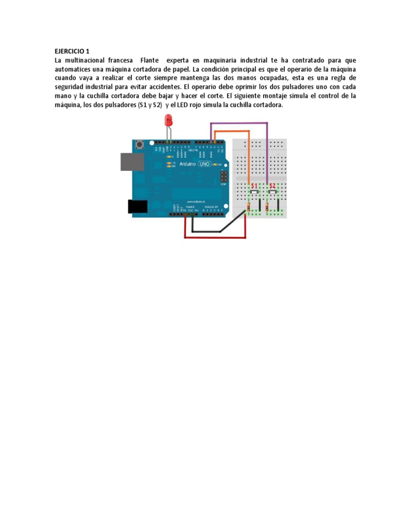 Practica Con Arduino | Descargar gratis PDF | Arduino | Resistencia Eléctrica y Conductancia