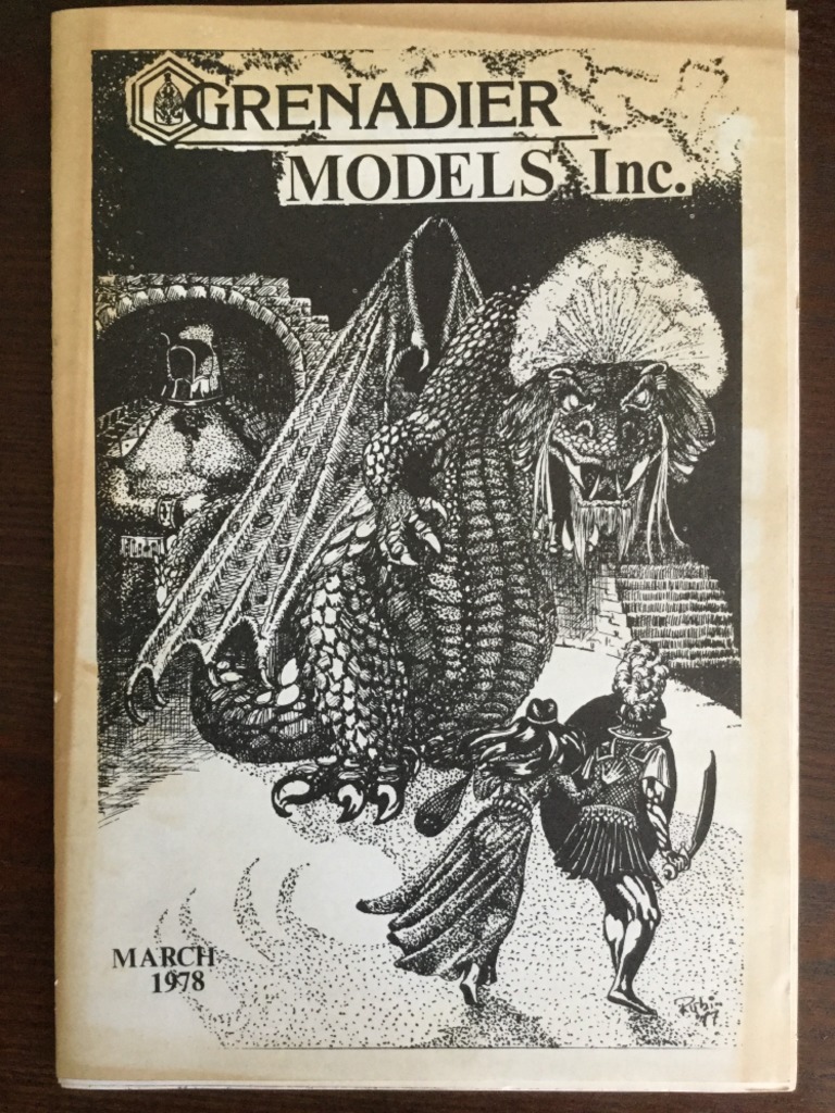 Grenadier Models Catalogue 1978 | PDF