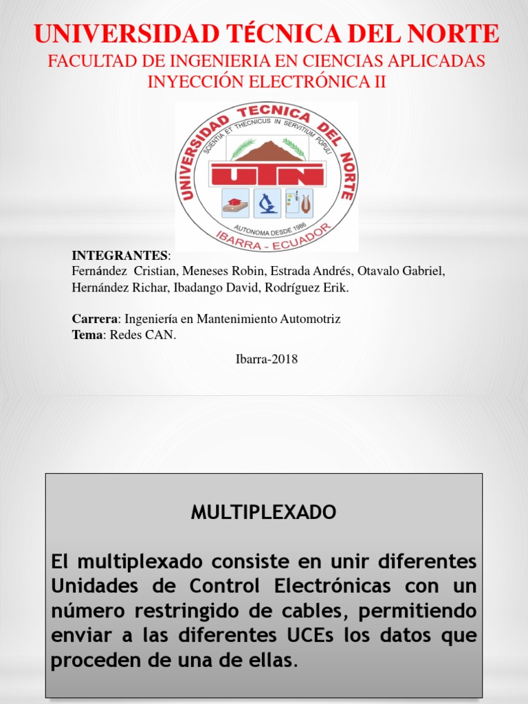Red Can Bus | PDF | Red de computadoras | Redes de computadoras