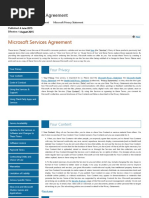 Microsoft Services Agreement | PDF | Payments | Legal Liability