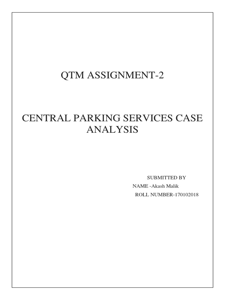 QTM Assignment-2: Submitted by NAME - Akash Malik ROLL NUMBER-170102018 | PDF | Mean | Median