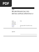 Oracle Apps - R12 Payment Document Setup - Oracle Apps Technical | PDF | Pl/Sql | Xml