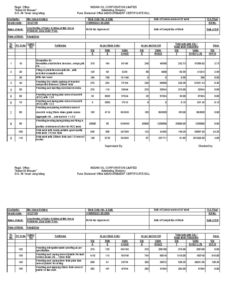 Bill Format | PDF | Tax Deduction | Taxes