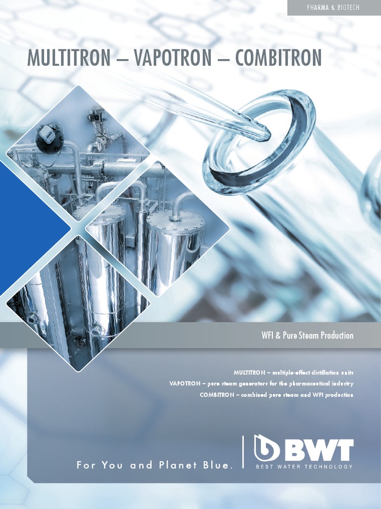 PharmaBiotech Multitron Vapotron Combitron En-2015 | PDF | Heat Exchanger | Steam