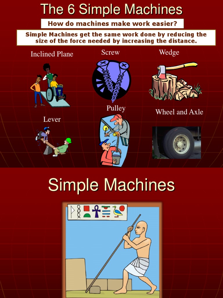 The 6 Simple Machines1111 | PDF | Machines | Lever