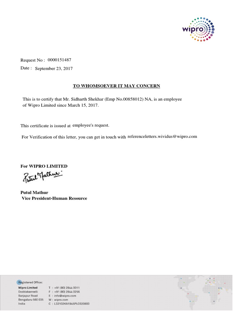 Reference Letter 00858012 - 23212017 | PDF