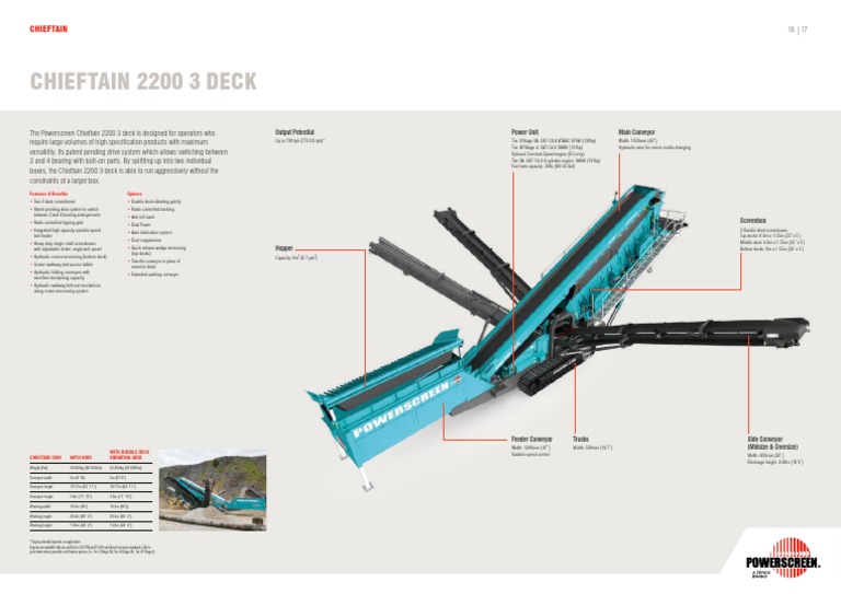 Chieftain 2200 3 Deck | PDF | Engines | Vehicle Technology