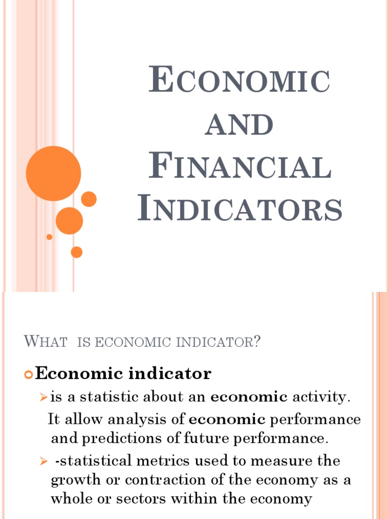 Economic and Financial Indicators | PDF | Economic Indicators | Economics