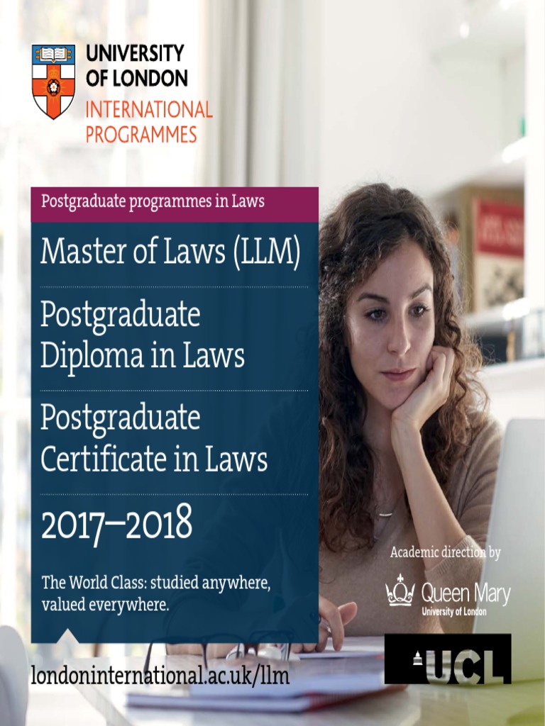 LLM Prospectus | PDF | Postgraduate Education | Academic Degree