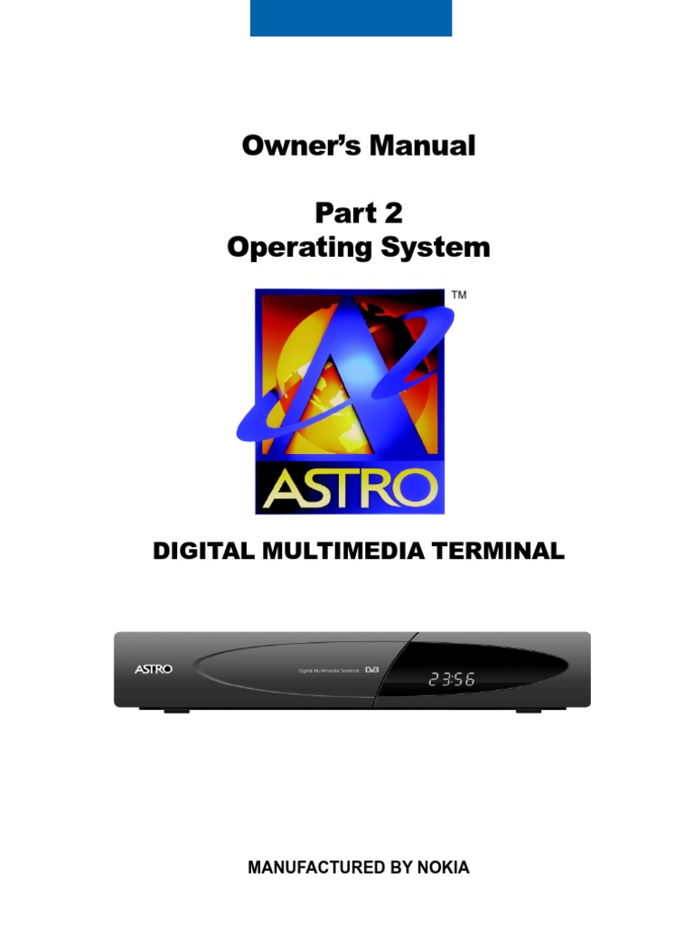 Astro Digital Receiver Userguide en Part2 | PDF | Orthogonal Frequency ...