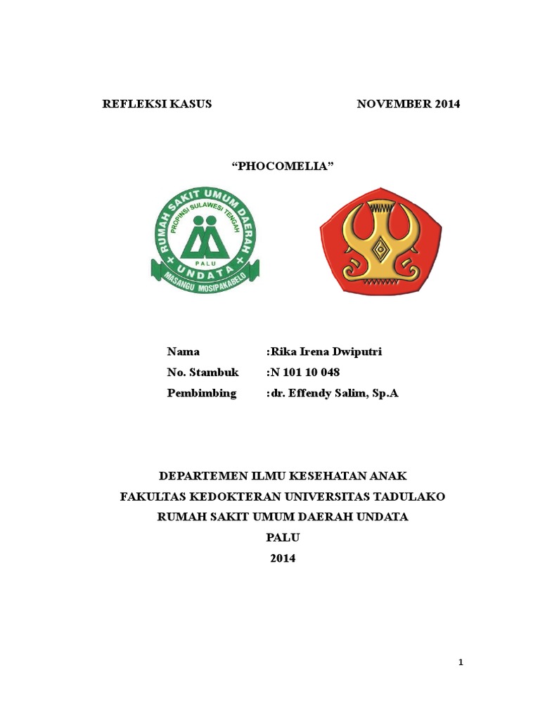 Phocomelia: Dampak Thalidomide pada Janin | PDF