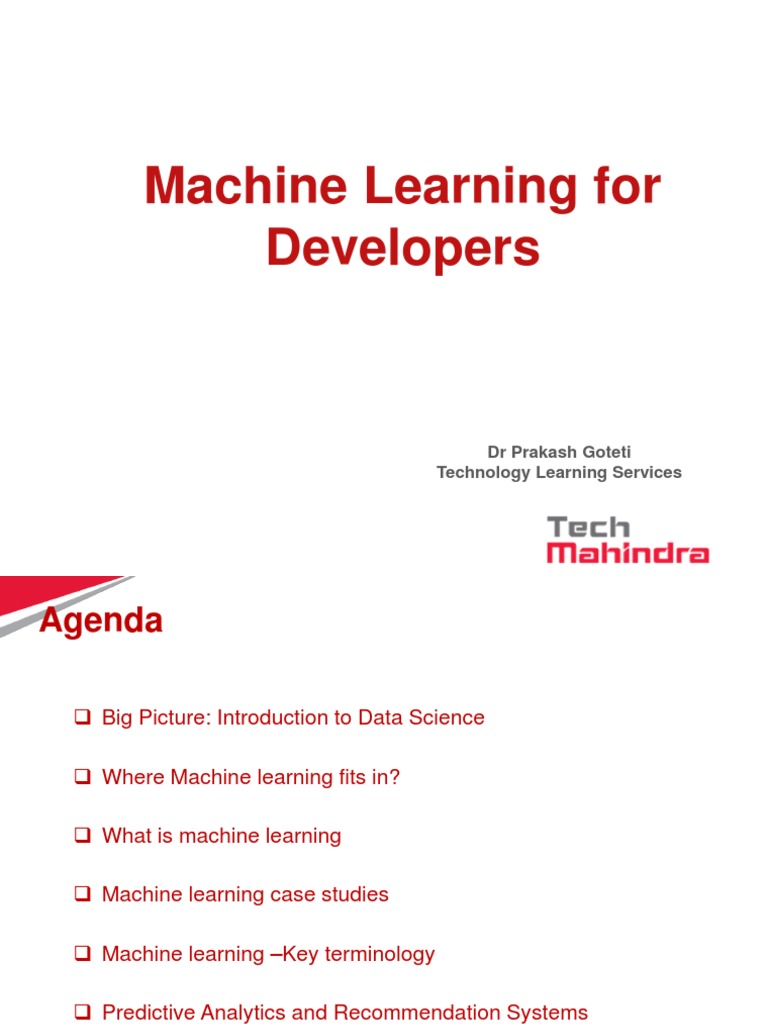 MachineLearning Presentation | PDF | Cluster Analysis | Statistical Classification