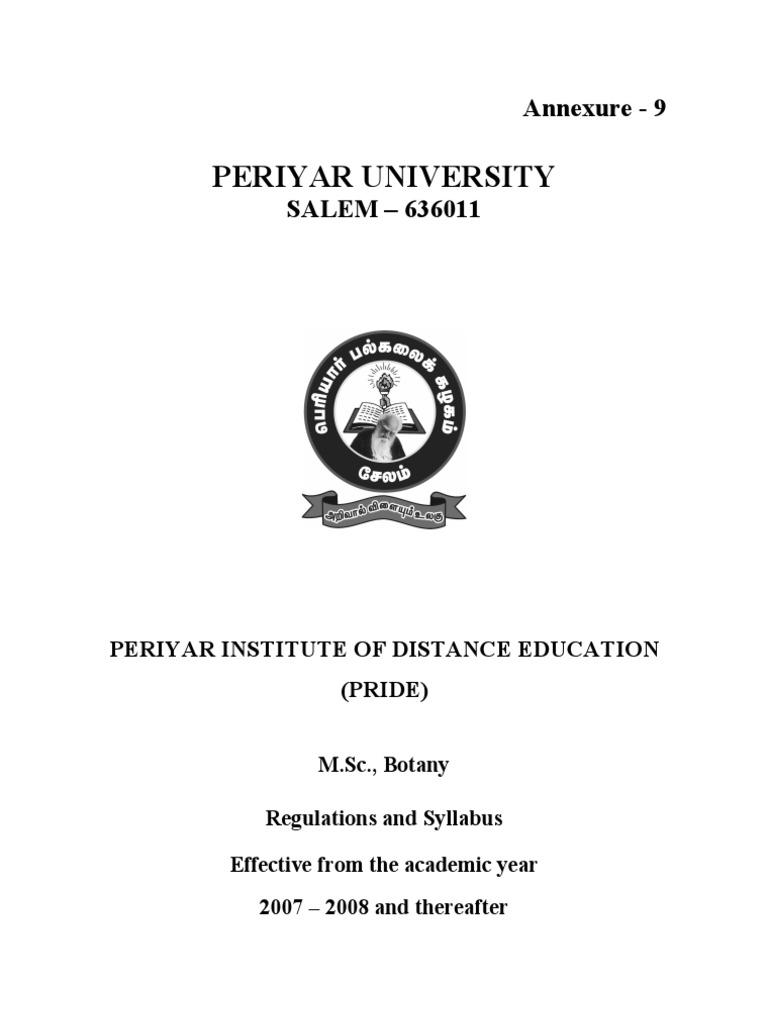 MSC Botany | PDF | Gene | Genetics