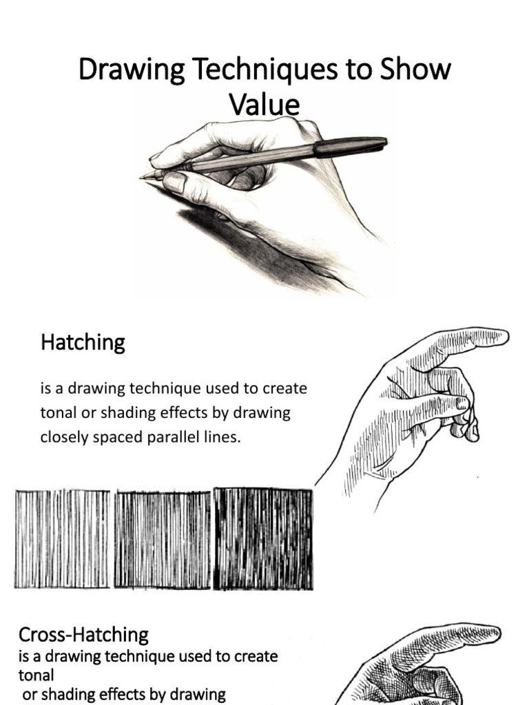 Drawing Techniques To Show Value | PDF