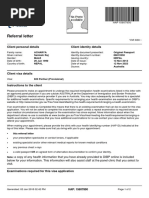 UK - VFS Checklist | PDF | Document | Government And Personhood