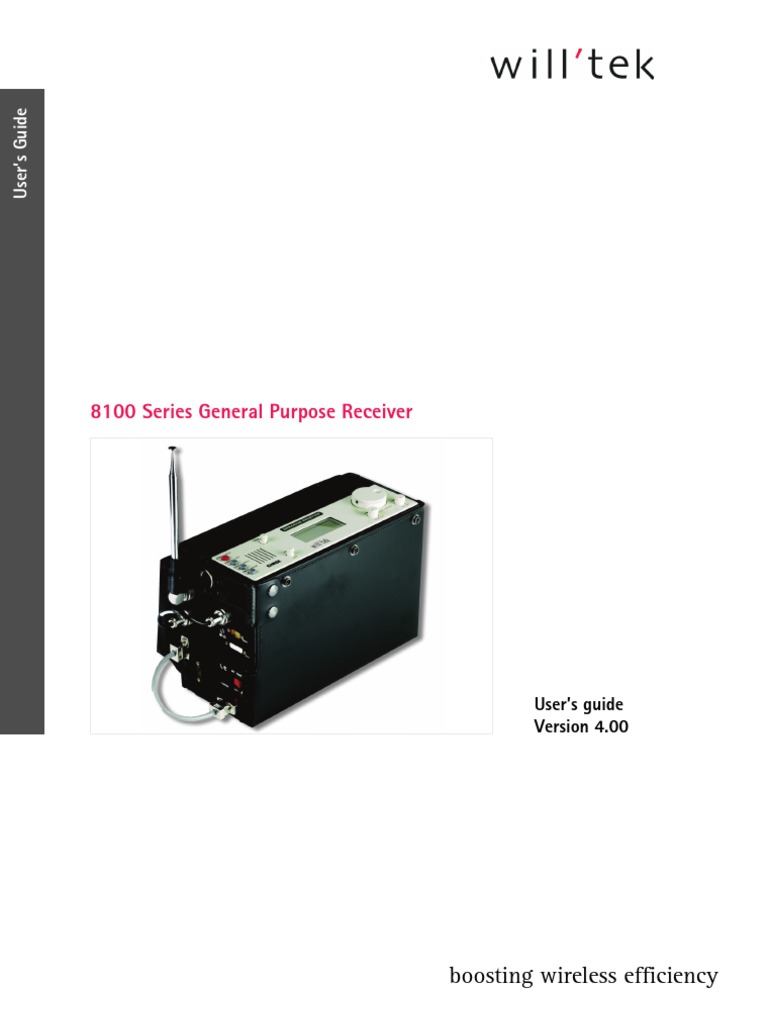 Manuel Chase GPR4433 Ug 0710-400-A | PDF | Detector (Radio) | Battery Charger