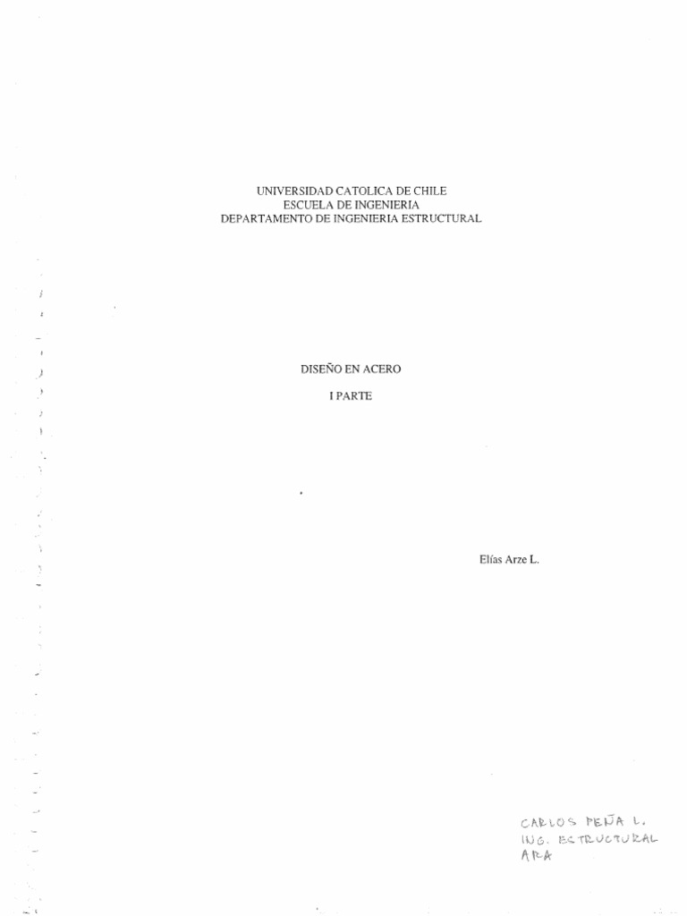 Diseño en Acero - Elias Arce | PDF