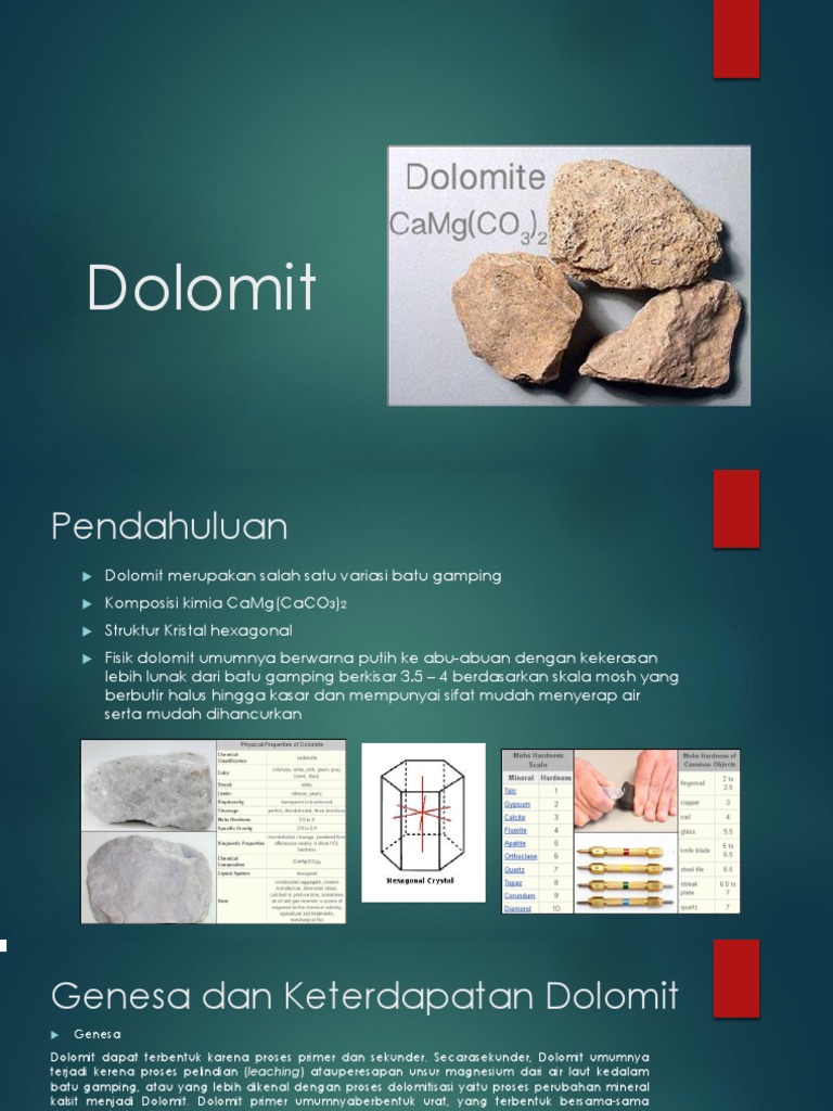 Dolomit | PDF | Teknologi & Rekayasa