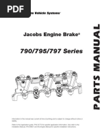 790/795/797 Series: Jacobs Engine Brake | PDF | Valve | Piston