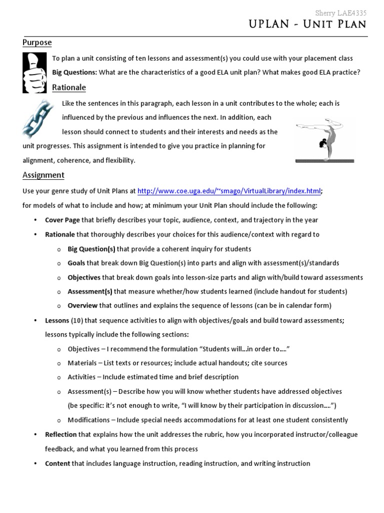 Purpose: UPLAN - Unit Plan | PDF | Educational Assessment | Individualized Education Program