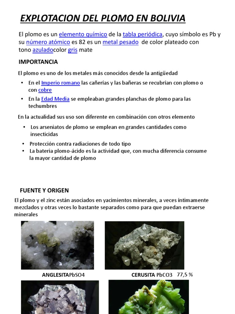 Plomo Oficial | PDF