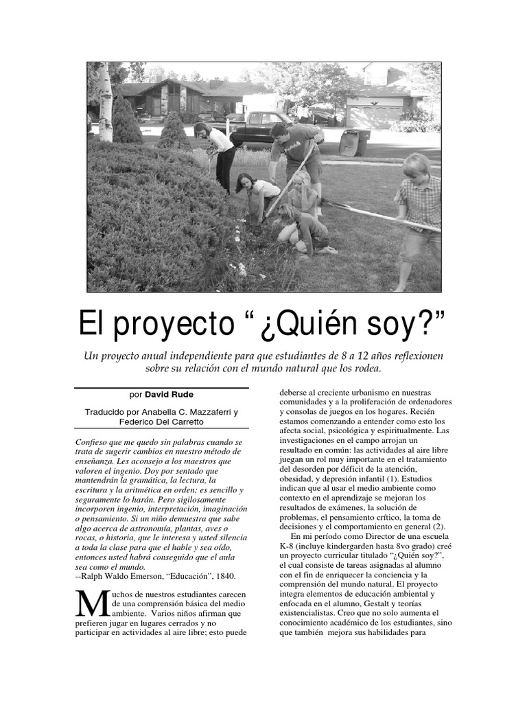 Proyecto Quien Soy | PDF | El Hobbit | Hobbit