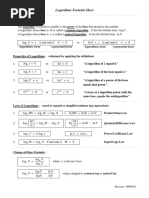 Logarithm DPP For Class 11 | PDF | Logarithm | Numbers