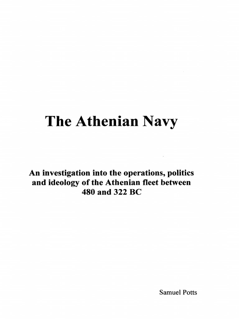 Athenian Navy | PDF | Navies | Naval Warfare