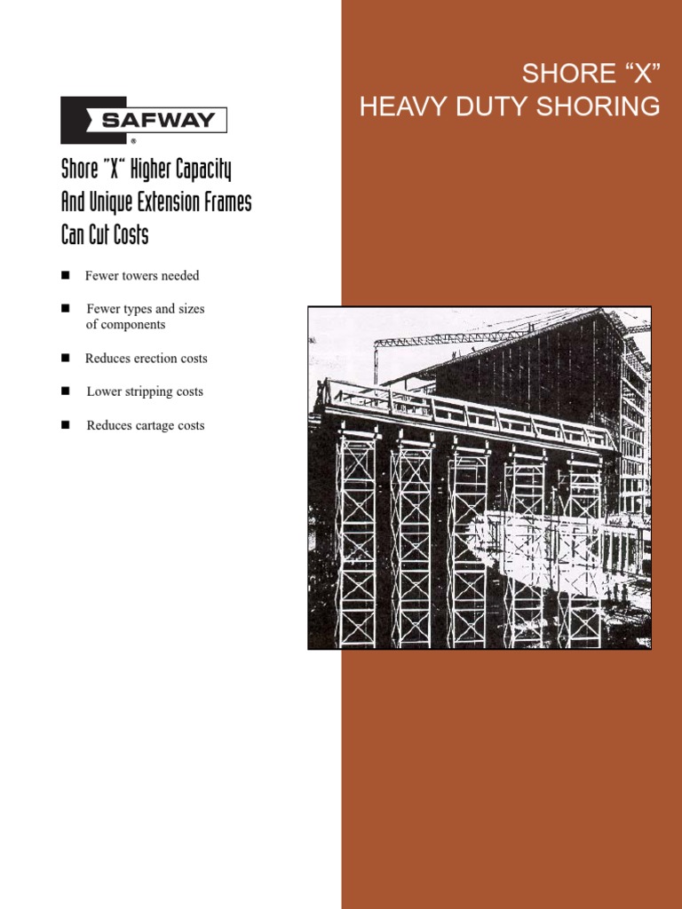 Shore X | PDF | Scaffolding | Strength Of Materials