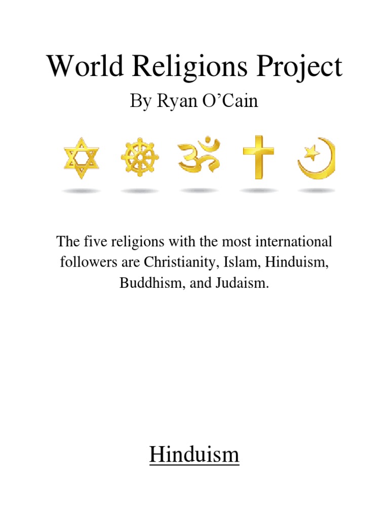 Overview of Major World Religions | PDF | Noble Eightfold Path | Muhammad
