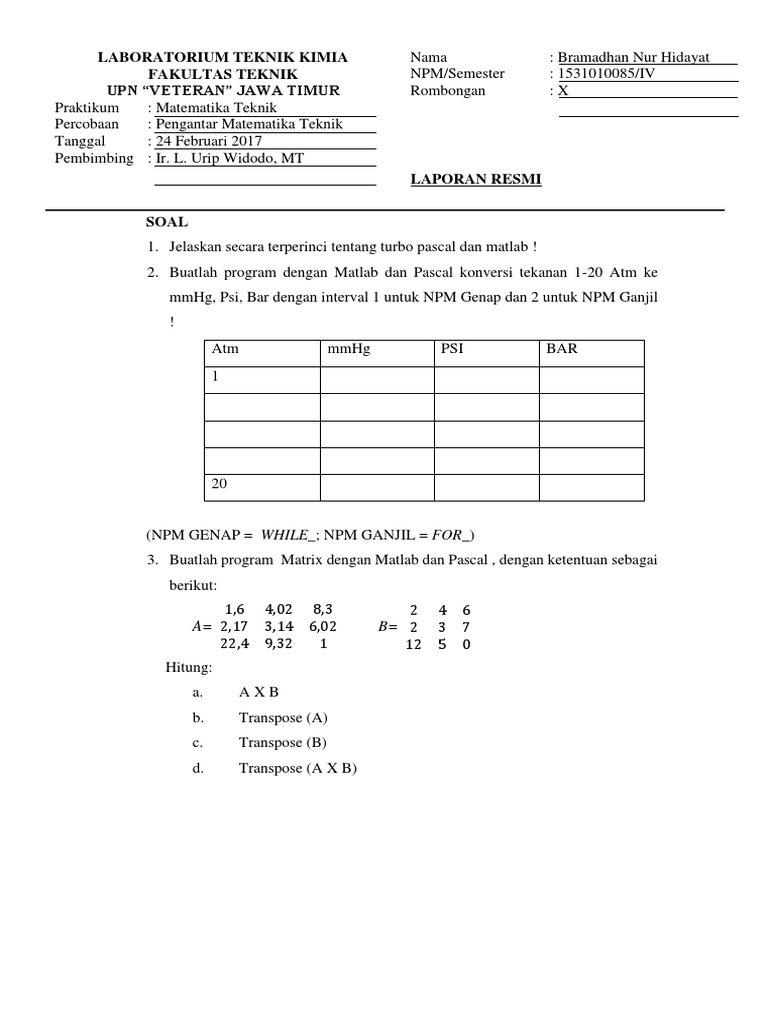 Mattek 1 | PDF | Metode & Bahan Ajar | Sains & Matematika