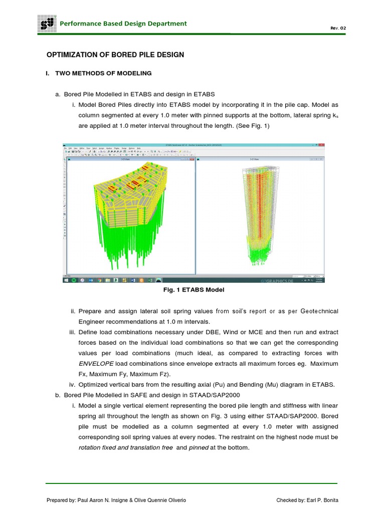 Bored Pile Procedure Rev 2 | PDF | Deep Foundation | Mechanical Engineering