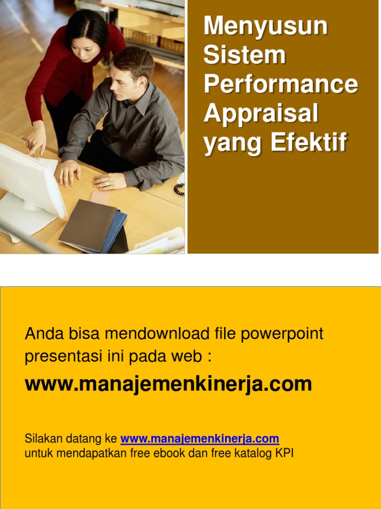 Performance Appraisal Penilaian Kinerja Karyawan | PDF